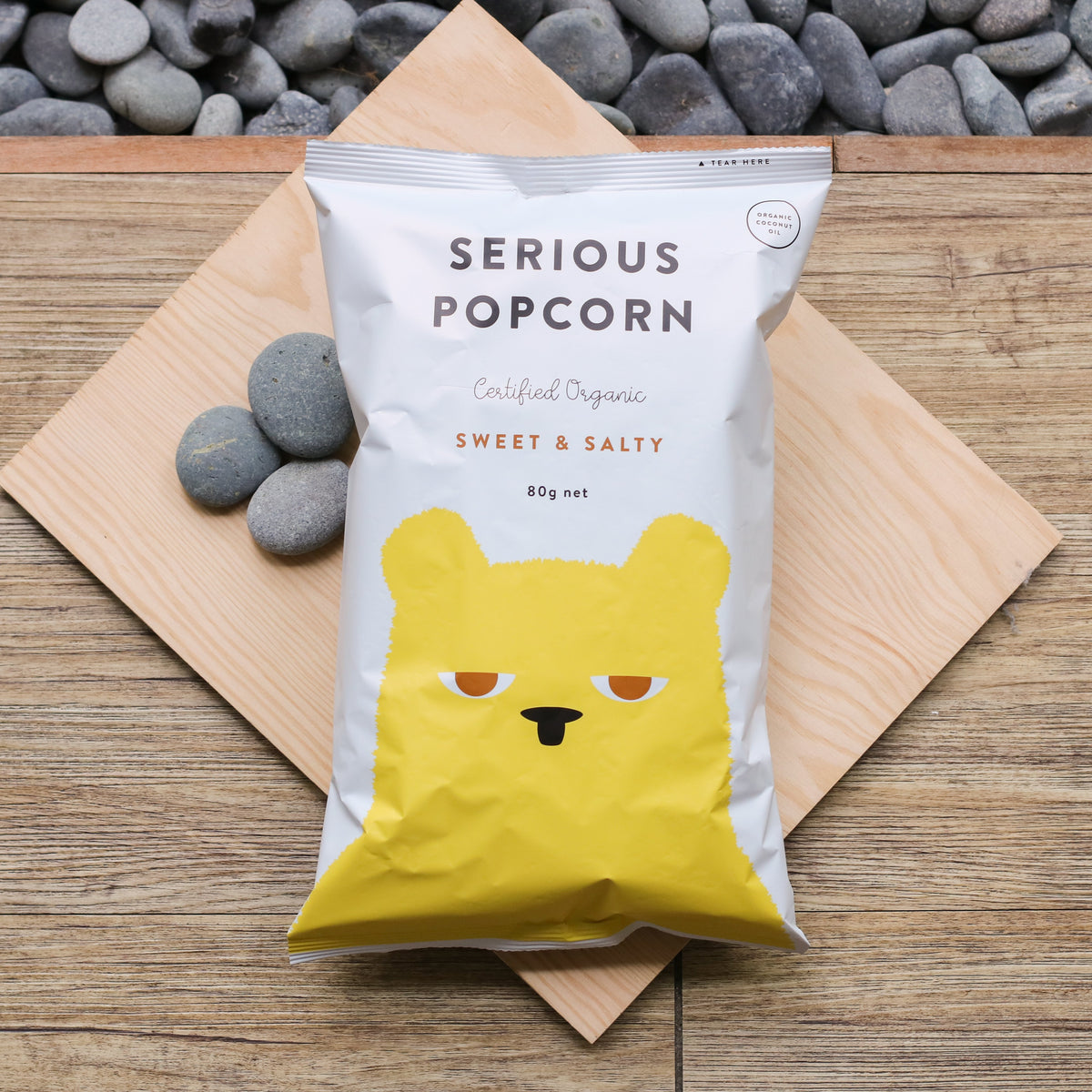 Serious Popcorn Sweet & Salty - 80g – SnackBar by MoguShop